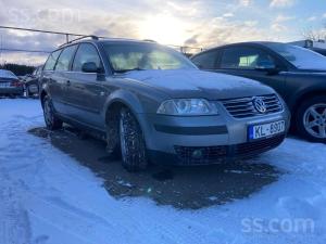 Grey Volkswagen Passat B5 2003 in Riga, with an engine capacity of 1.90 L and mileage of 350 thousand km for 1350 €, photo 4 on AUTOMOTO.COM.LV
