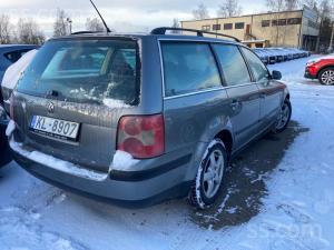 Grey Volkswagen Passat B5 2003 in Riga, with an engine capacity of 1.90 L and mileage of 350 thousand km for 1350 €, photo 7 on AUTOMOTO.COM.LV