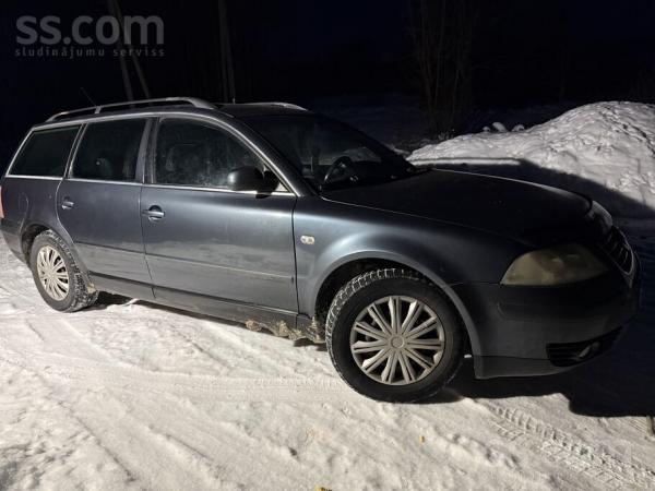 Grey Volkswagen Passat B5 2003 in Rezekne, with an engine capacity of 1.90 L and mileage of 408 thousand km for 1990 €, photo 5 on AUTOMOTO.COM.LV
