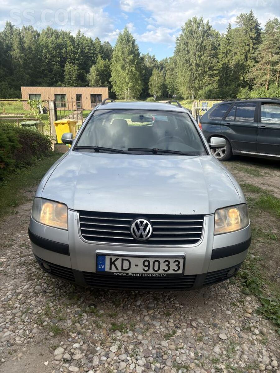 Pelēks Volkswagen Passat B5 2003 Rīga, ar dzinēja tilpumu 1.90 L un nobraukumu 368 tūkst. km par 2700 €, foto 1 vietnē AUTOMOTO.COM.LV