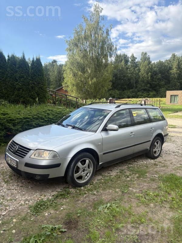 Grey Volkswagen Passat B5 2003 in Riga, with an engine capacity of 1.90 L and mileage of 368 thousand km for 2700 €, photo 2 on AUTOMOTO.COM.LV