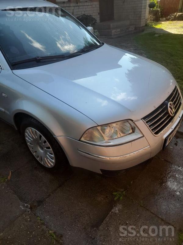 Pelēks Volkswagen Passat B5 2003 Valmiera, ar dzinēja tilpumu 1.90 L un nobraukumu 0 tūkst. km par 1350 €, foto 3 vietnē AUTOMOTO.COM.LV