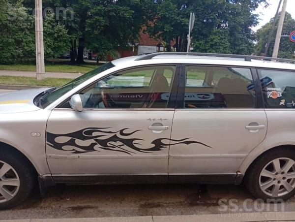 Pelēks Volkswagen Passat B5 2003 Rīga, ar dzinēja tilpumu 1.90 L un nobraukumu 452 tūkst. km par 800 €, foto 8 vietnē AUTOMOTO.COM.LV