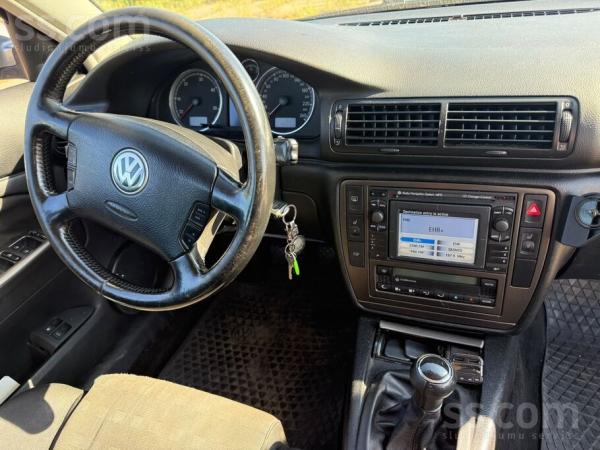 Grey Volkswagen Passat B5 2003 in Riga, with an engine capacity of 1.90 L and mileage of 362 thousand km for 980 €, photo 6 on AUTOMOTO.COM.LV