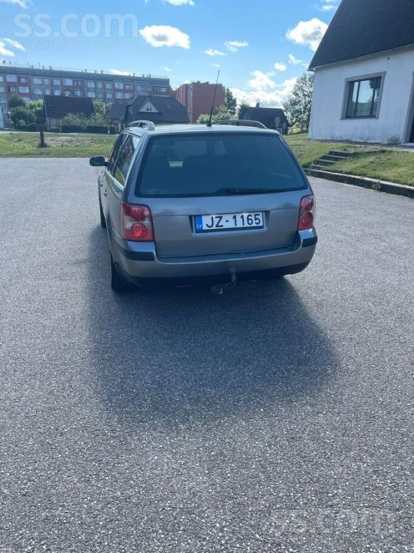 Grey Volkswagen Passat B5 2003 in Balvi, with an engine capacity of 1.90 L and mileage of 600 thousand km for 1550 €, photo 5 on AUTOMOTO.COM.LV