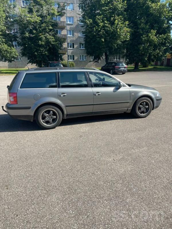 Grey Volkswagen Passat B5 2003 in Balvi, with an engine capacity of 1.90 L and mileage of 600 thousand km for 1550 €, photo 7 on AUTOMOTO.COM.LV