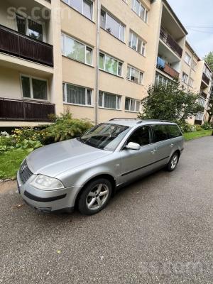 Pelēks Volkswagen Passat B5 2003 Jūrmala, ar dzinēja tilpumu 1.90 L un nobraukumu 393 tūkst. km par 1650 €, foto  vietnē AUTOMOTO.COM.LV