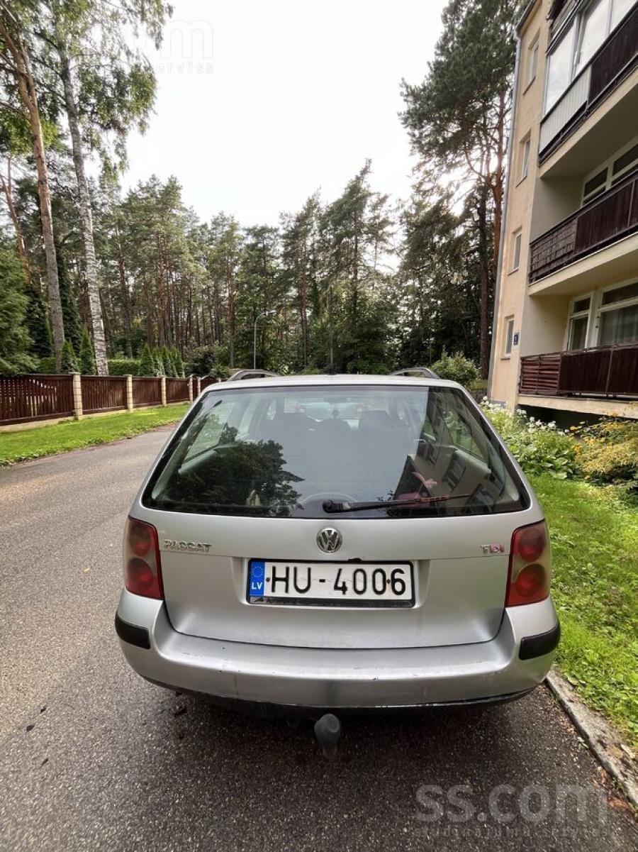 Pelēks Volkswagen Passat B5 2003 Jūrmala, ar dzinēja tilpumu 1.90 L un nobraukumu 393 tūkst. km par 1650 €, foto 4 vietnē AUTOMOTO.COM.LV