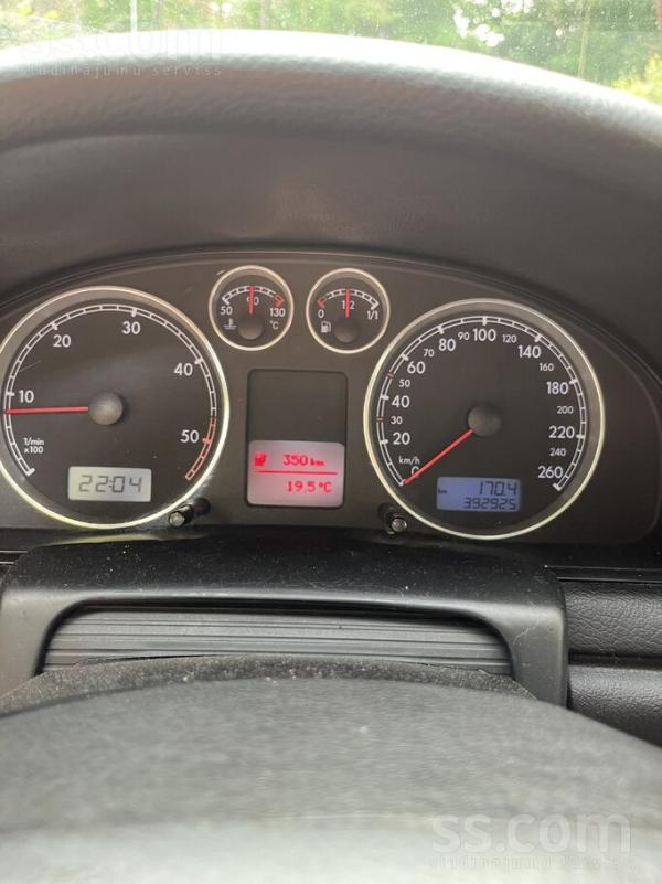 Pelēks Volkswagen Passat B5 2003 Jūrmala, ar dzinēja tilpumu 1.90 L un nobraukumu 393 tūkst. km par 1650 €, foto 5 vietnē AUTOMOTO.COM.LV