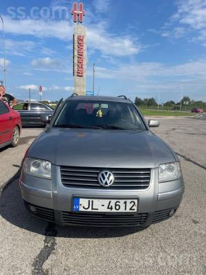 Pelēks Volkswagen Passat B5 2003 Saldus, ar dzinēja tilpumu 1.90 L un nobraukumu 421 tūkst. km par 1600 €, foto  vietnē AUTOMOTO.COM.LV
