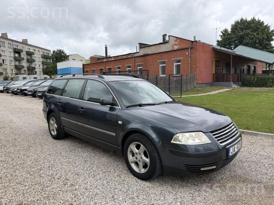 Pelēks Volkswagen Passat B5 2003 Ventspils, ar dzinēja tilpumu 1.90 L un nobraukumu 381 tūkst. km par 1450 €, foto 4 vietnē AUTOMOTO.COM.LV