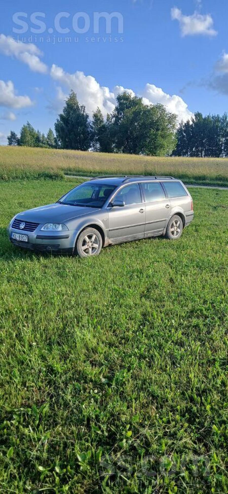 Pelēks Volkswagen Passat B5 2003 Tukums, ar dzinēja tilpumu 1.90 L un nobraukumu 365 tūkst. km par 850 €, foto 1 vietnē AUTOMOTO.COM.LV
