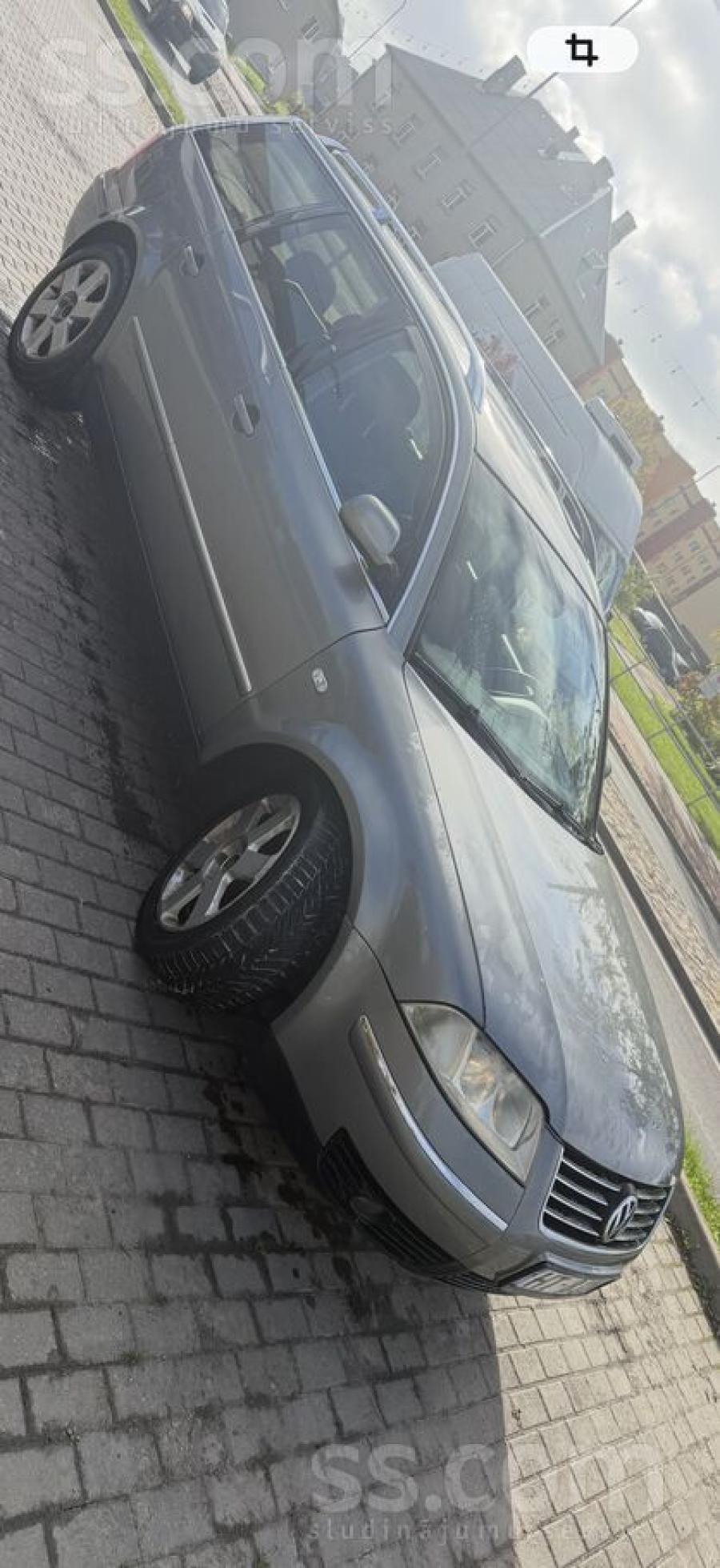 Pelēks Volkswagen Passat B5 2003 Rēzekne, ar dzinēja tilpumu 2.50 L un nobraukumu 350 tūkst. km par 1300 €, foto 4 vietnē AUTOMOTO.COM.LV