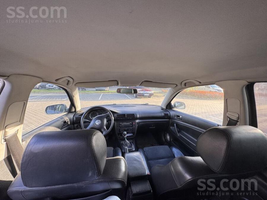 Grey Volkswagen Passat B5 2003 in Riga, with an engine capacity of 1.90 L and mileage of 375 thousand km for 1350 €, photo 6 on AUTOMOTO.COM.LV