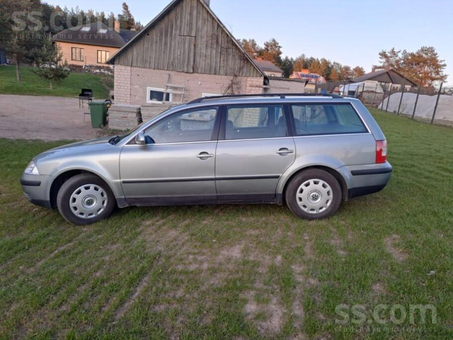 Pelēks Volkswagen Passat B5 2004 Daugavpils, ar dzinēja tilpumu 1.90 L un nobraukumu 307 tūkst. km par 2550 €, foto 4 vietnē AUTOMOTO.COM.LV