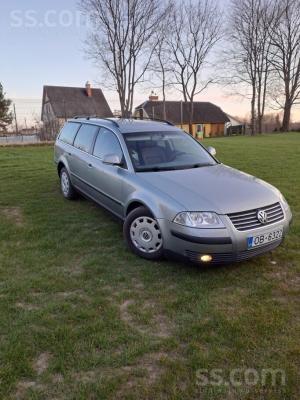 Pelēks Volkswagen Passat B5 2004 Daugavpils, ar dzinēja tilpumu 1.90 L un nobraukumu 307 tūkst. km par 2550 €, foto 15 vietnē AUTOMOTO.COM.LV