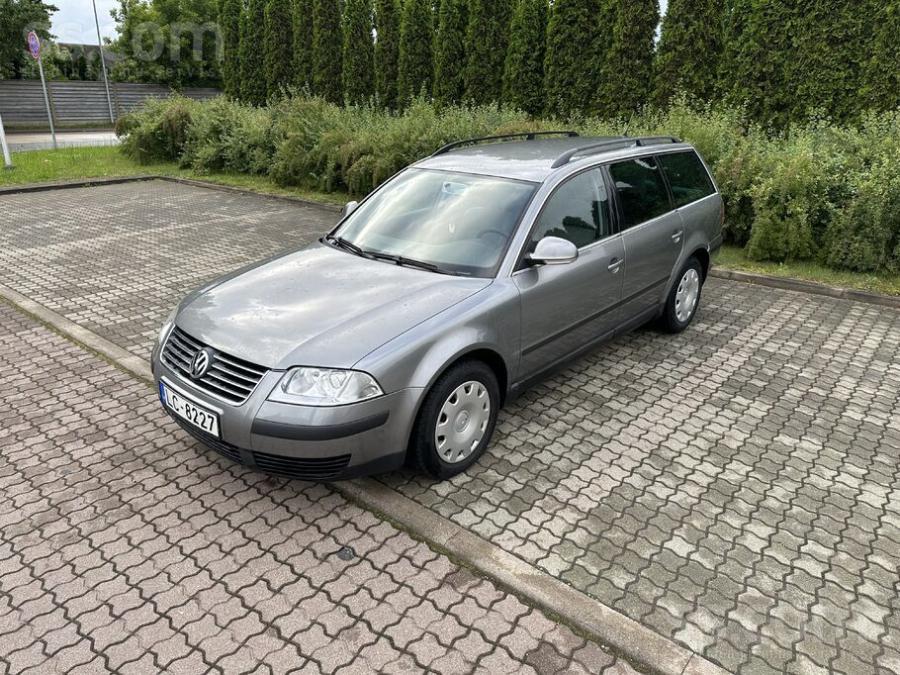 Pelēks Volkswagen Passat B5 2004 Jelgava, ar dzinēja tilpumu 1.90 L un nobraukumu 259 tūkst. km par 2490 €, foto 2 vietnē AUTOMOTO.COM.LV