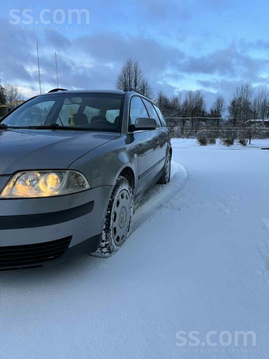 Pelēks Volkswagen Passat B5 2004 Kuldīga, ar dzinēja tilpumu 1.90 L un nobraukumu 407 tūkst. km par 1490 €, foto 3 vietnē AUTOMOTO.COM.LV