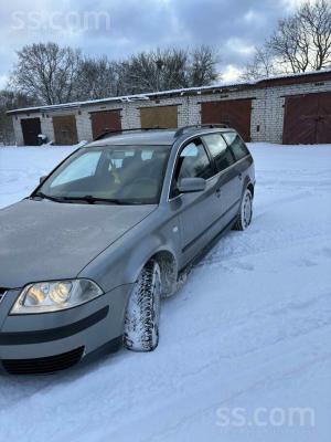 Pelēks Volkswagen Passat B5 2004 Kuldīga, ar dzinēja tilpumu 1.90 L un nobraukumu 407 tūkst. km par 1490 €, foto 6 vietnē AUTOMOTO.COM.LV