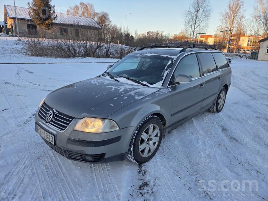 Grey Volkswagen Passat B5 2004 in Valmiera, with an engine capacity of 1.90 L and mileage of 0 thousand km for 1690 €, photo 1 on AUTOMOTO.COM.LV