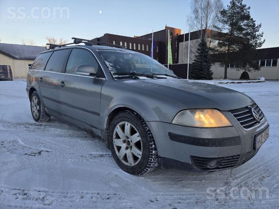 Grey Volkswagen Passat B5 2004 in Valmiera, with an engine capacity of 1.90 L and mileage of 0 thousand km for 1690 €, photo 4 on AUTOMOTO.COM.LV