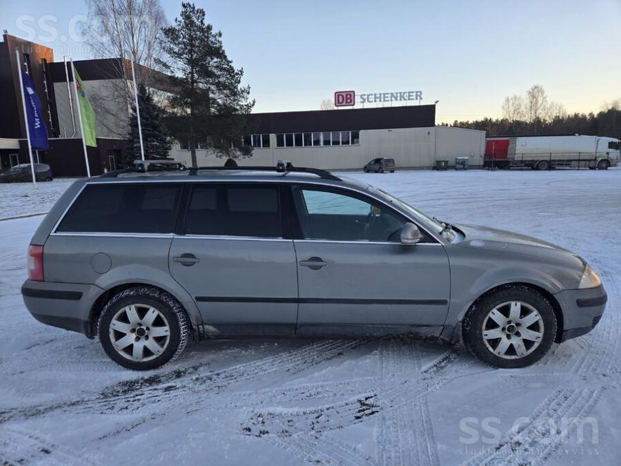 Grey Volkswagen Passat B5 2004 in Valmiera, with an engine capacity of 1.90 L and mileage of 0 thousand km for 1690 €, photo 5 on AUTOMOTO.COM.LV