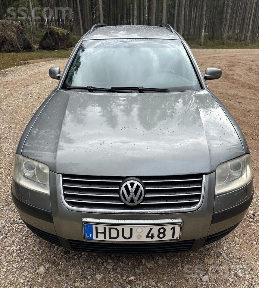 Grey Volkswagen Passat B5 2004 in Balvi, with an engine capacity of 1.90 L and mileage of 351 thousand km for 2050 €, photo 3 on AUTOMOTO.COM.LV