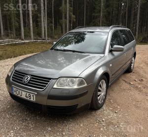 Grey Volkswagen Passat B5 2004 in Balvi, with an engine capacity of 1.90 L and mileage of 351 thousand km for 1800 €, photo  on AUTOMOTO.COM.LV