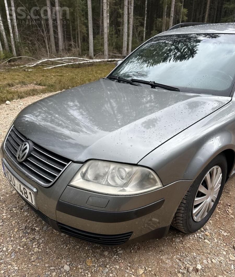 Pelēks Volkswagen Passat B5 2004 Balvi, ar dzinēja tilpumu 1.90 L un nobraukumu 351 tūkst. km par 1800 €, foto 4 vietnē AUTOMOTO.COM.LV
