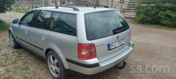 Grey Volkswagen Passat B5 2004 in Riga, with an engine capacity of 1.90 L and mileage of 233 thousand km for 1650 €, photo 1 on AUTOMOTO.COM.LV