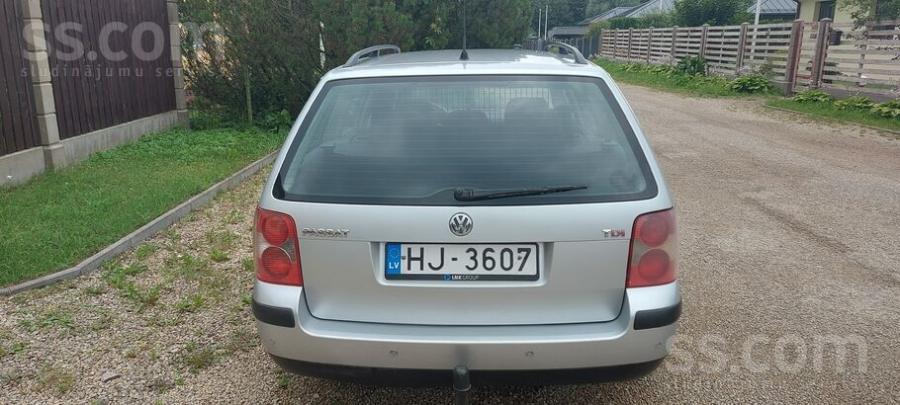 Pelēks Volkswagen Passat B5 2004 Rīga, ar dzinēja tilpumu 1.90 L un nobraukumu 233 tūkst. km par 1650 €, foto 4 vietnē AUTOMOTO.COM.LV
