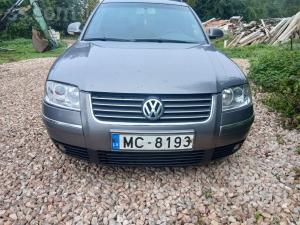 Grey Volkswagen Passat B5 2004 in Jelgava, with an engine capacity of 2.00 L and mileage of 416 thousand km for 1050 €, photo  on AUTOMOTO.COM.LV