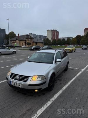 Grey Volkswagen Passat B5 2004 in Riga, with an engine capacity of 1.90 L and mileage of 431 thousand km for 1300 €, photo 4 on AUTOMOTO.COM.LV