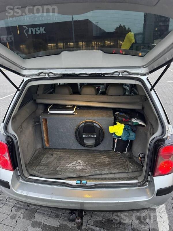 Grey Volkswagen Passat B5 2004 in Riga, with an engine capacity of 1.90 L and mileage of 431 thousand km for 1300 €, photo 10 on AUTOMOTO.COM.LV