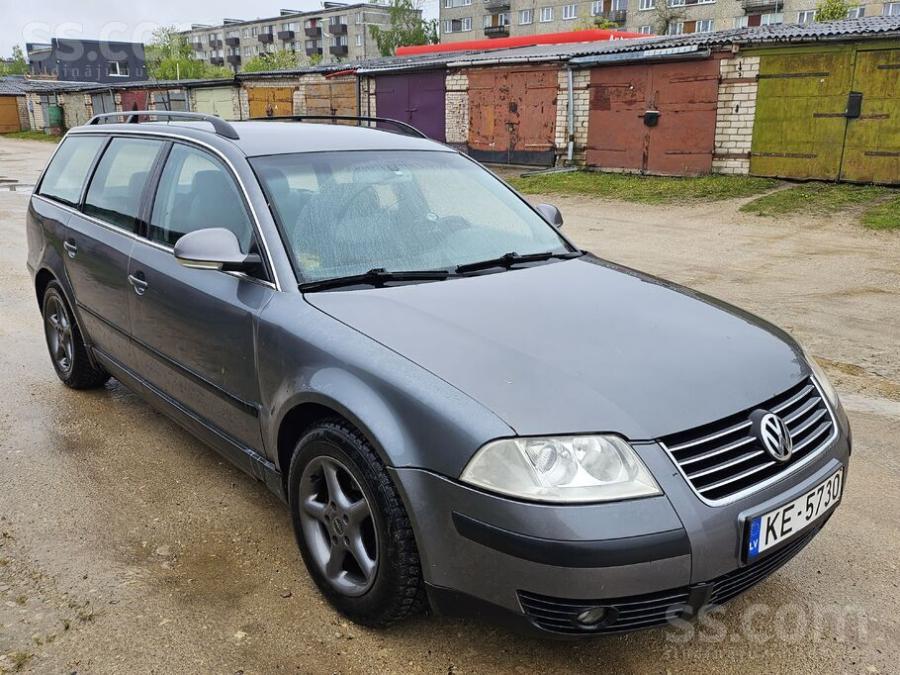 Pelēks Volkswagen Passat B5 2005 Rēzekne, ar dzinēja tilpumu 1.90 L un nobraukumu 357 tūkst. km par 1400 €, foto 3 vietnē AUTOMOTO.COM.LV