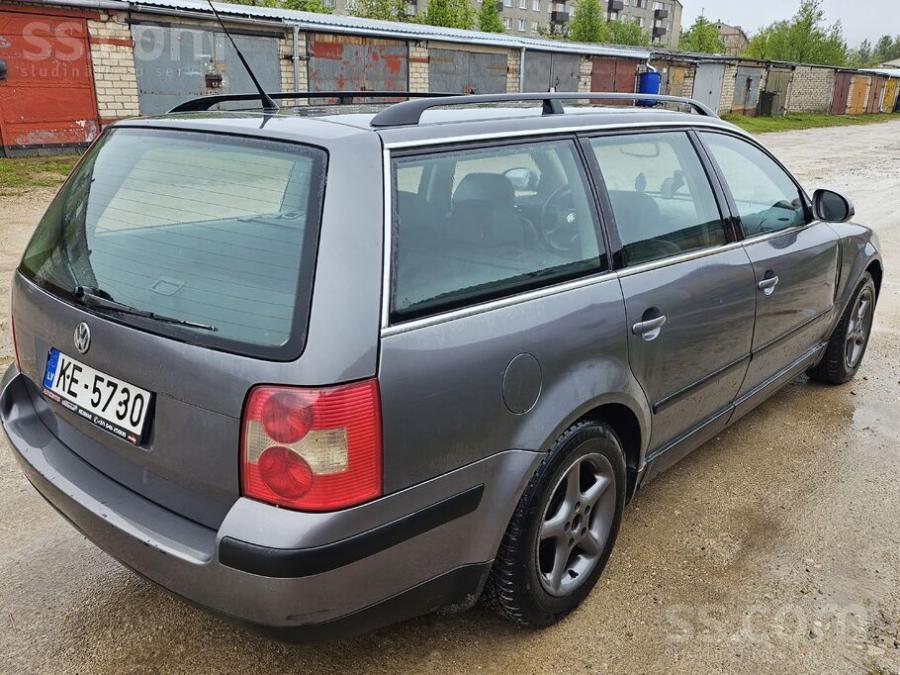 Pelēks Volkswagen Passat B5 2005 Rēzekne, ar dzinēja tilpumu 1.90 L un nobraukumu 357 tūkst. km par 1400 €, foto 4 vietnē AUTOMOTO.COM.LV