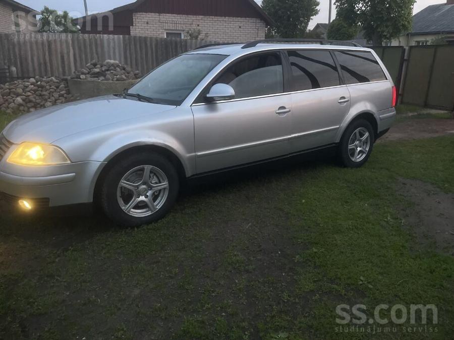 Pelēks Volkswagen Passat B5 2005 Krāslava, ar dzinēja tilpumu 1.90 L un nobraukumu 0 tūkst. km par 1450 €, foto 3 vietnē AUTOMOTO.COM.LV