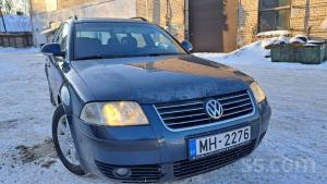 Grey Volkswagen Passat B5 2005 in Daugavpils, with an engine capacity of 1.90 L and mileage of 383 thousand km for 1450 €, photo 3 on AUTOMOTO.COM.LV