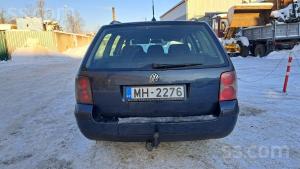 Grey Volkswagen Passat B5 2005 in Daugavpils, with an engine capacity of 1.90 L and mileage of 383 thousand km for 1450 €, photo 6 on AUTOMOTO.COM.LV