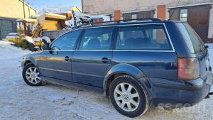 Grey Volkswagen Passat B5 2005 in Daugavpils, with an engine capacity of 1.90 L and mileage of 383 thousand km for 1450 €, photo 7 on AUTOMOTO.COM.LV