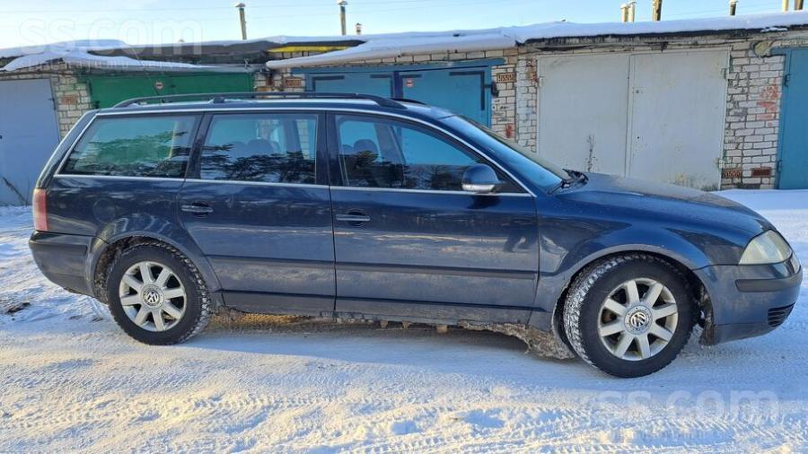 Grey Volkswagen Passat B5 2005 in Daugavpils, with an engine capacity of 1.90 L and mileage of 383 thousand km for 1450 €, photo 19 on AUTOMOTO.COM.LV