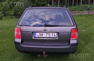 Grey Volkswagen Passat B5 2005 in Valka, with an engine capacity of 1.90 L and mileage of 310 thousand km for 1200 €, photo 4 on AUTOMOTO.COM.LV