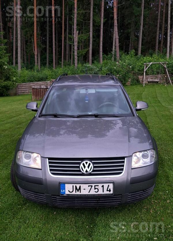 Pelēks Volkswagen Passat B5 2005 Valka, ar dzinēja tilpumu 1.90 L un nobraukumu 310 tūkst. km par 1200 €, foto 5 vietnē AUTOMOTO.COM.LV