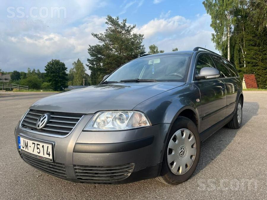 Grey Volkswagen Passat B5 2005 in Gulbene, with an engine capacity of 1.90 L and mileage of 311 thousand km for 1650 €, photo 1 on AUTOMOTO.COM.LV