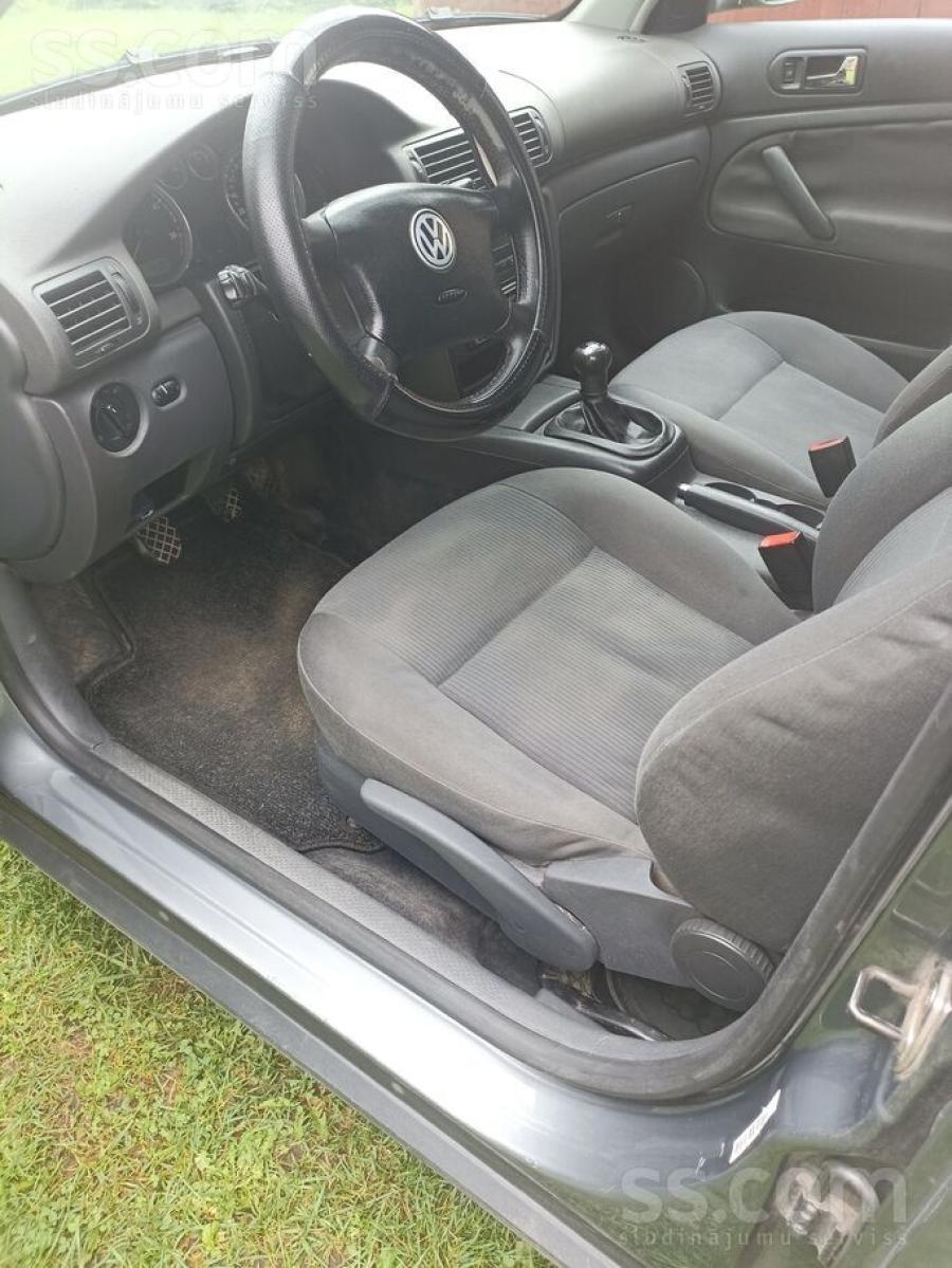 Grey Volkswagen Passat B5 2005 in Gulbene, with an engine capacity of 1.90 L and mileage of 311 thousand km for 1650 €, photo 10 on AUTOMOTO.COM.LV