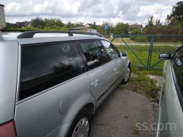 Pelēks Volkswagen Passat B5 2005 Jelgava, ar dzinēja tilpumu 1.90 L un nobraukumu 200 tūkst. km par 1400 €, foto 2 vietnē AUTOMOTO.COM.LV