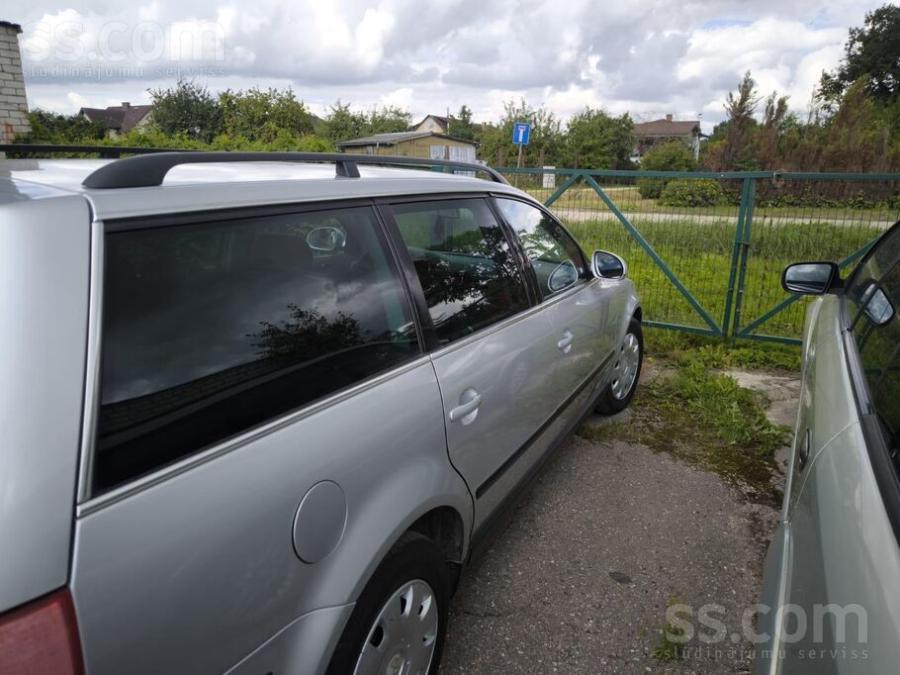 Pelēks Volkswagen Passat B5 2005 Jelgava, ar dzinēja tilpumu 1.90 L un nobraukumu 200 tūkst. km par 1400 €, foto 3 vietnē AUTOMOTO.COM.LV