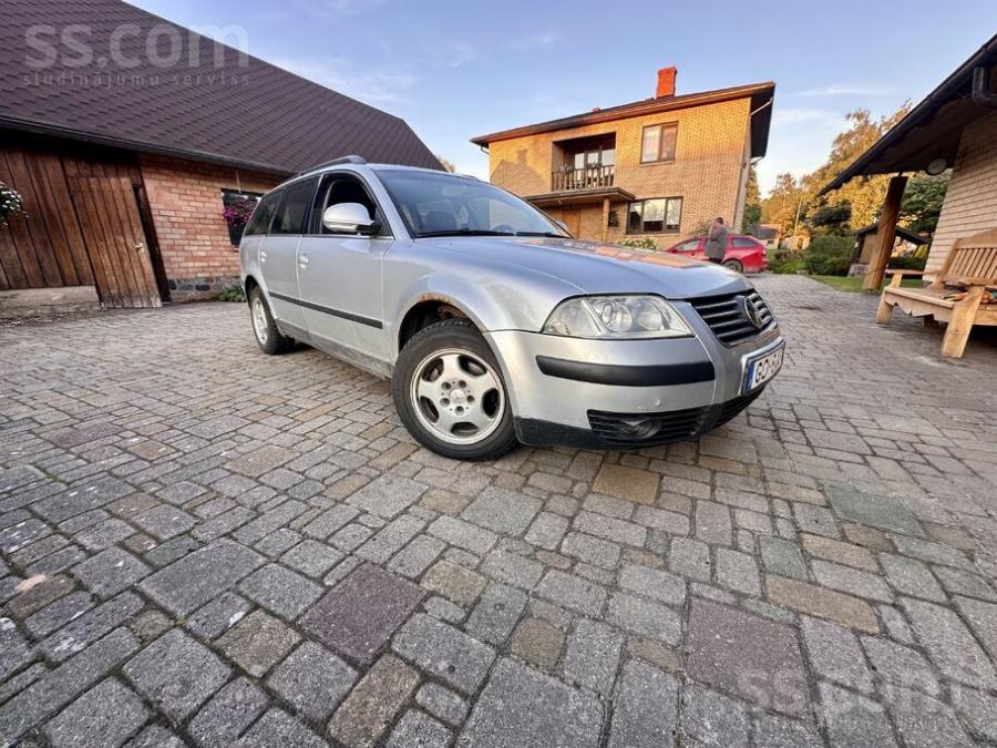 Серый Фольксваген Пассат Б5 2005 в Салдус, объемом двигателя 1.90 л и пробегом 283 тыс. км за 900 €, фото 8 на AUTOMOTO.COM.LV
