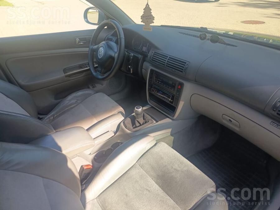 Pelēks Volkswagen Passat B5 2005 Rīga, ar dzinēja tilpumu 1.90 L un nobraukumu 335 tūkst. km par 1845 €, foto 7 vietnē AUTOMOTO.COM.LV
