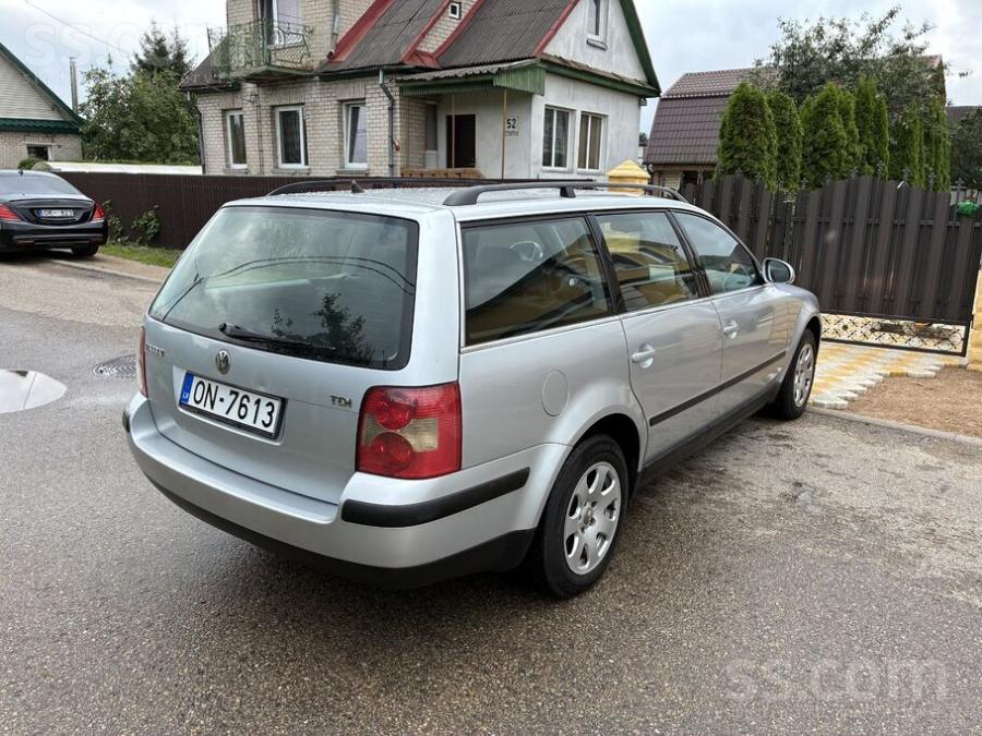 Серый Фольксваген Пассат Б5 2005 в Даугавпилс, объемом двигателя 1.90 л и пробегом 0 тыс. км за 2550 €, фото 6 на AUTOMOTO.COM.LV